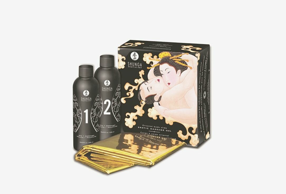 Массажный гель SHUNGA Oriental Body slide Massage Gel Melon-Mango 450 мл