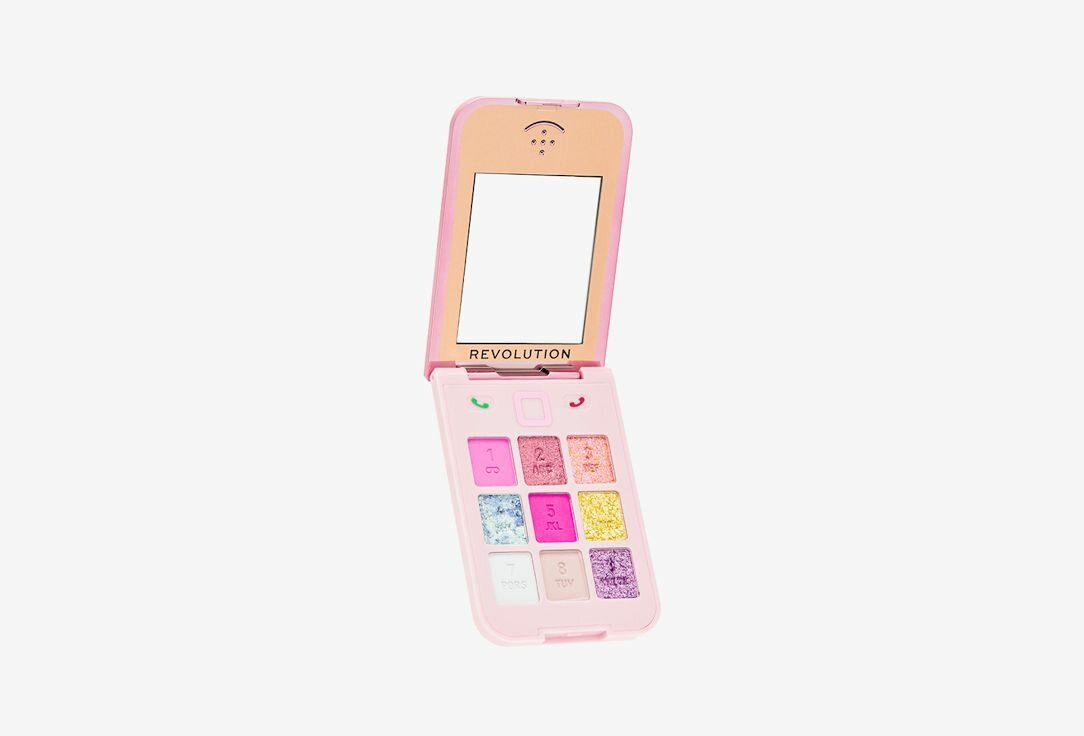 Палетка теней для ВЕК MAKEUP REVOLUTION Y2K Baby Flip Phone Palette 3.6 г