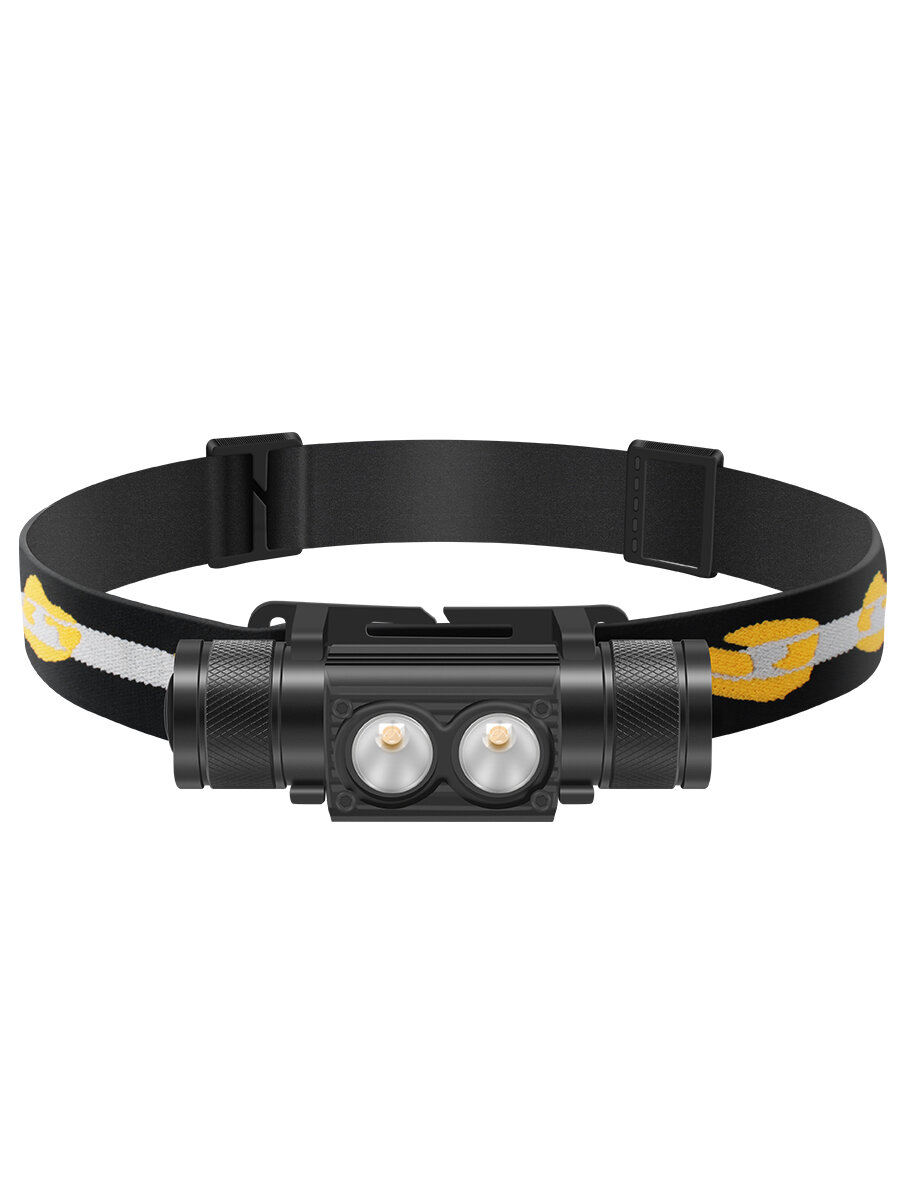 Налобный фонарь BORUIT D25 (теплый свет-без аккумулятора)