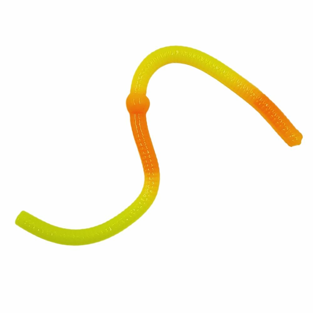 Силиконовые приманки Cool Place Doshirak, оранжевый/шартрез, сыр