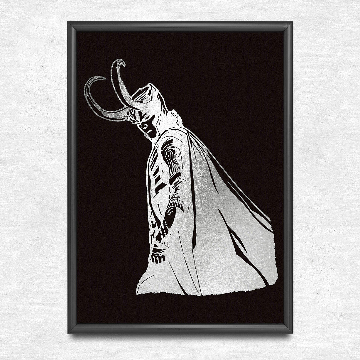 Постер Локи / плакат для интерьера Loki. Марвел, Marvel, комиксы, фильмы, игры