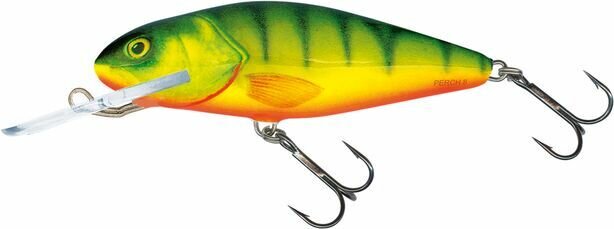 Воблер на окуня SALMO POLAND PERCH DR 08/HP, ратлины для зимней и летней рыбалки
