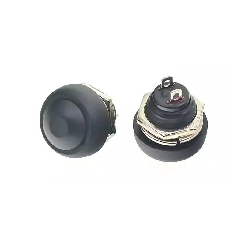 Водонепроницаемые кнопки PBS-33B 5PCS, черный