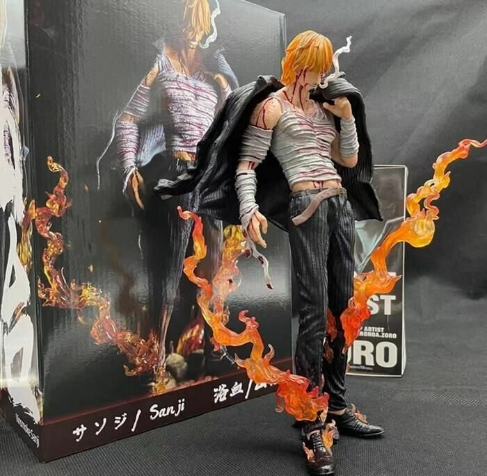 Аниме фигурка One Piece. Большой куш, Винсмок Санджи / Vinsmoke Sanji (End of Fight), 28см