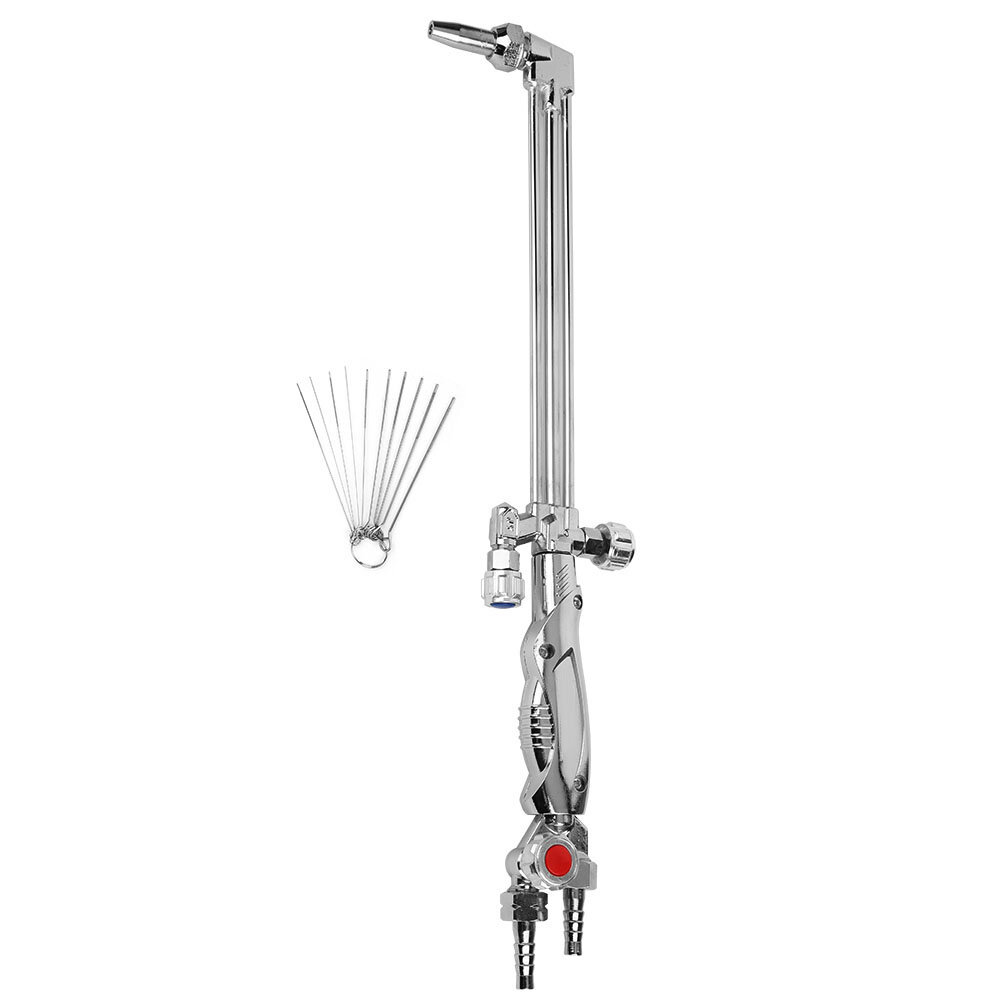 Газовый резак для латуни, оцинкованной стали, 3 трубки, кислород, ацетилен, пропан для стали и железных пластин.