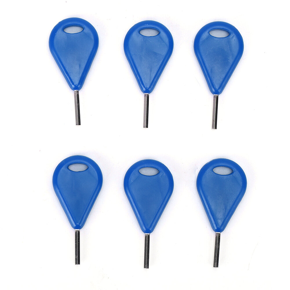 6 ПК/Pack Surfboard FIN Hex Key Cue Surf FIN Ключ серфинга аксессуары для серфинга оборудование Blue