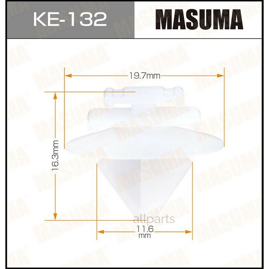 MASUMA KE132 клипса крепжная