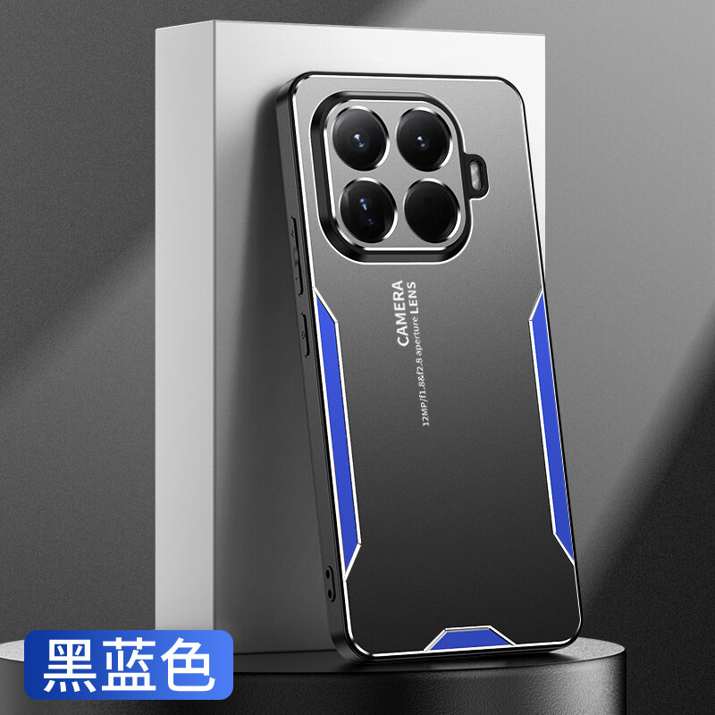 Чехол Для Xiaomi 15T Pro/Сяоми 15T Про, soft touch, чехол-кардиомонитор, поликарбонат (PC), защита камеры, ударопрочный, усиленные углы, Xiaomi, Xiaomi 15T Pro, blue,