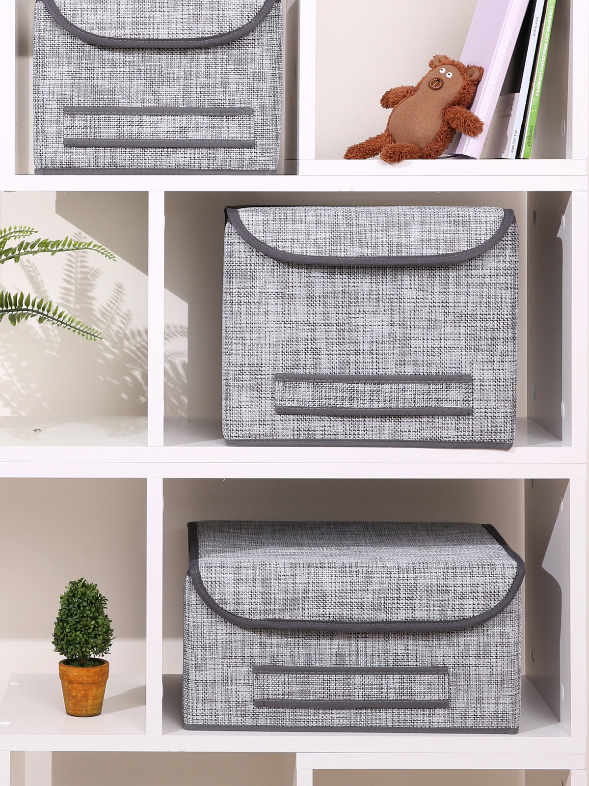 Коробка для хранения Casy Home ВО-024, складная, 35см x 28см x 18см