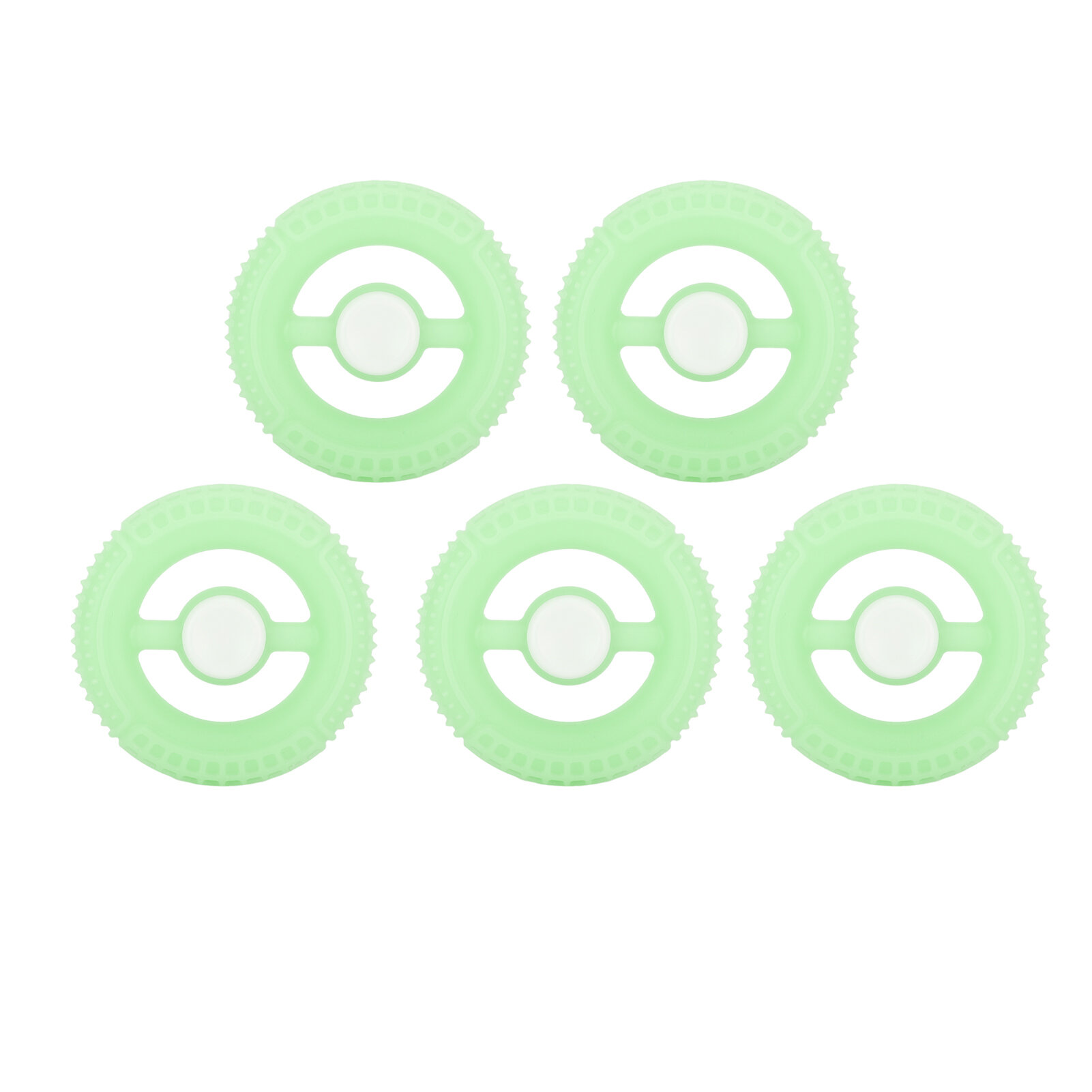 Шт. вращающееся вращающееся кольцо с круглой ручкой в форме шины вращающееся вращающееся гироскопическое кольцо для снятия стресса зеленое