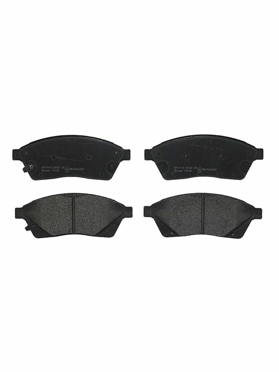 Колодки тормозные дисковые передние для а/м Cadillac, Saab / Кадилак, Сааб, Brembo P09010