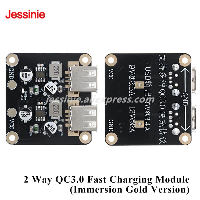 2-х канальный QC3.0 Fast Charging Module