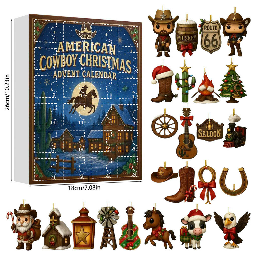 Гамбургеры для фри футбольная команда рождественская слепая коробка дерево акриловый декор и подарок американский ковбой