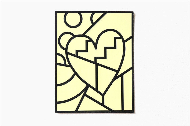 Набор наклеек в виде сердца для детского творчества, обучающий арт-материал с темой любви