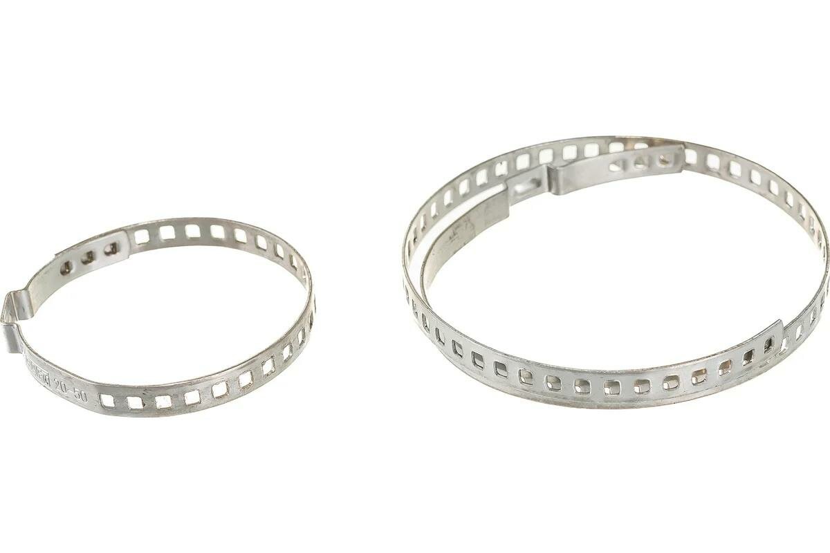 Хомуты шруса 20-50 и 50-120 мм (Кт-2шт) KRAFT KT880569
