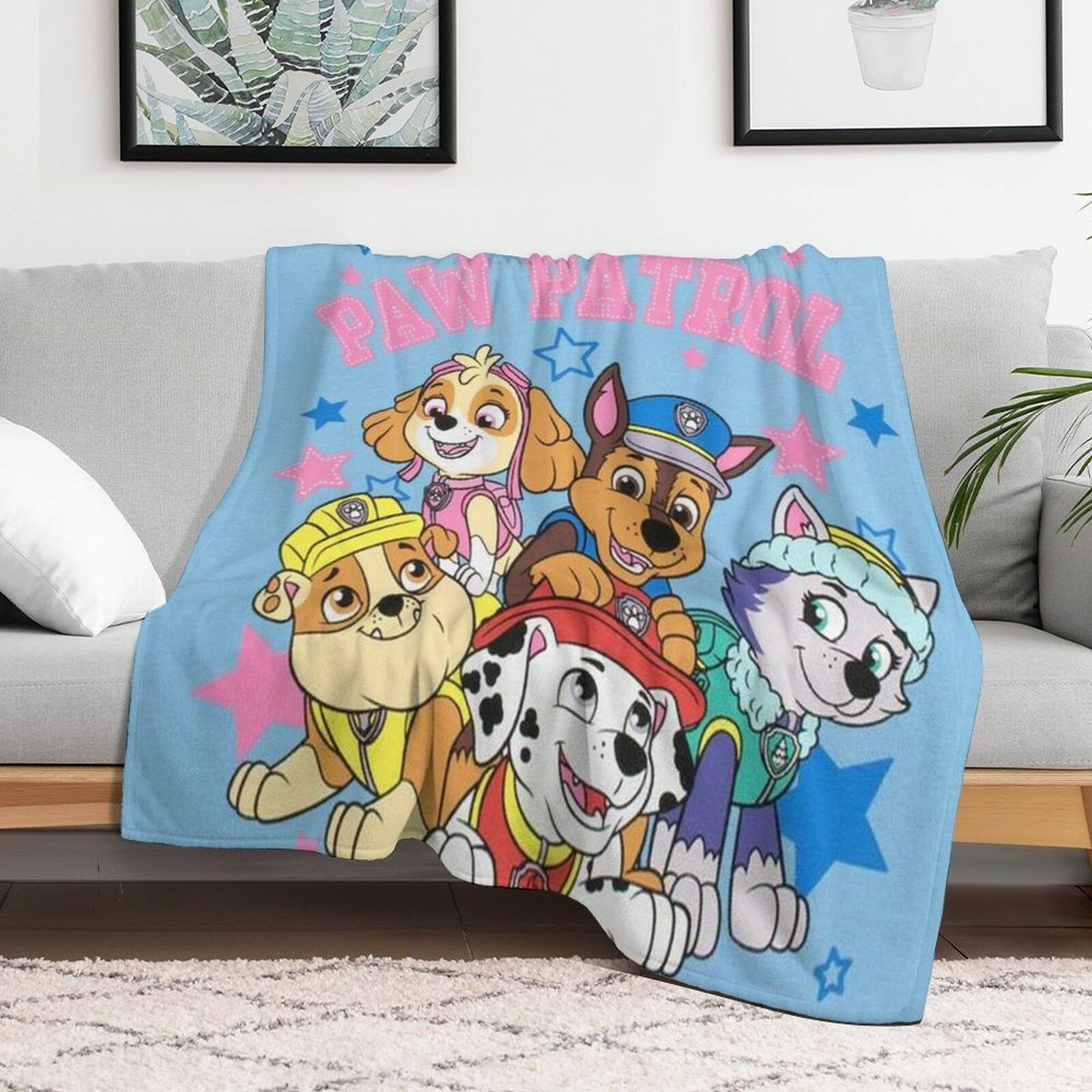 Paw Patrol Плед , Велсофт, 200 см х 150 см