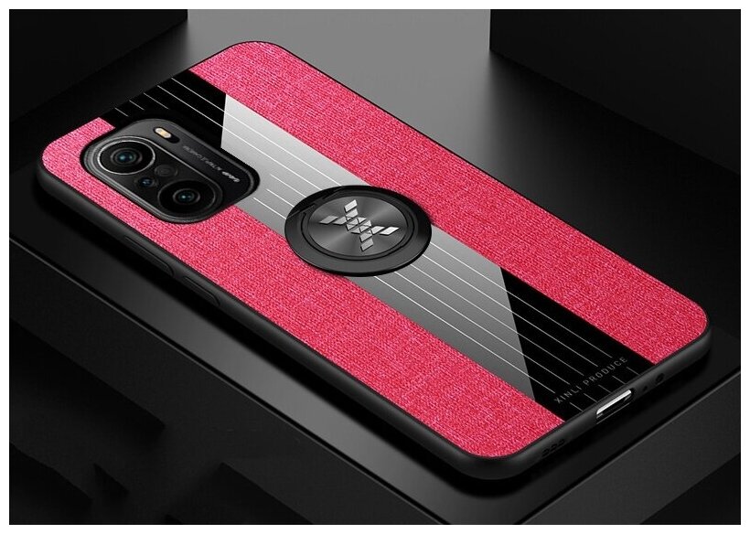 Чехол-панель Medical Plexiglass из силикона с текстурным покрытием со стеклянной вставкой для Xiaomi Redmi Note 10 (2021) / Redmi Note 10S 8/128GB .