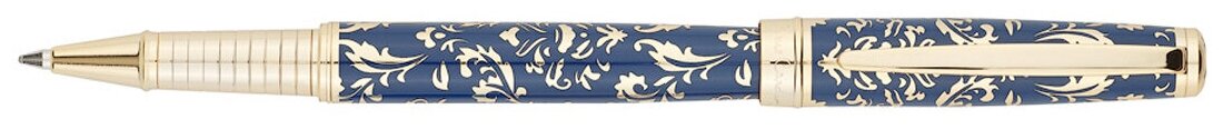 Ручка-роллер Pierre Cardin Renaissance, латунь, цвет синий-золотистый (PC8302RP)