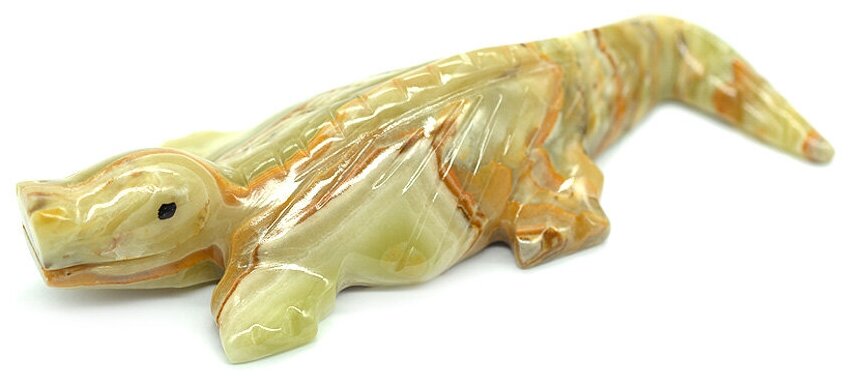 Крокодил из оникса №5 (150*57*30мм) .