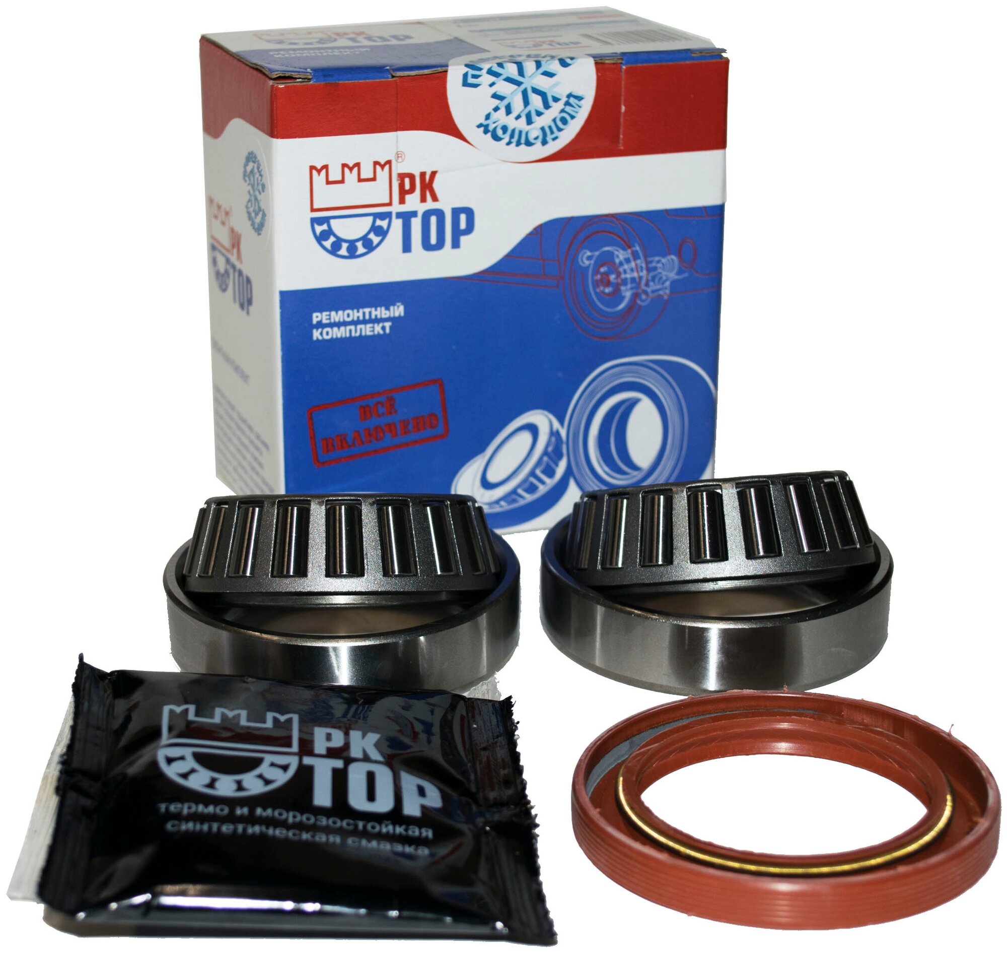 РК ТОР Подшипник (Ремкомплект) передней и задней ступицы УАЗ 3741; -452; -469; -3151; -3160 (T-12216N), 3151-3103025. Ступичный