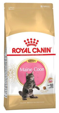 В возрасте до 15 месяцев 400 г сухой корм роял канин для котят породы мэйн кун
