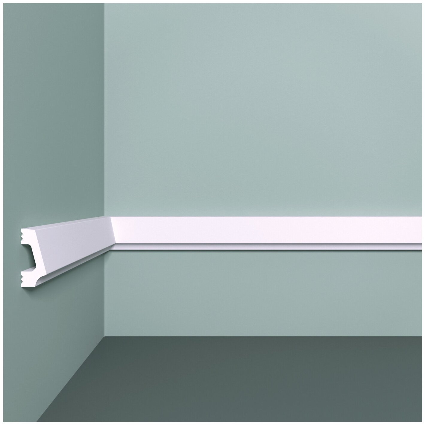 Декоративный молдинг ударопрочный bello deco M16 30x13x2000 мм