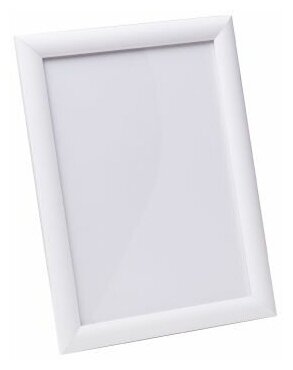 Рамка 21*29.7 (A4) алюминий клик 25мм Белый