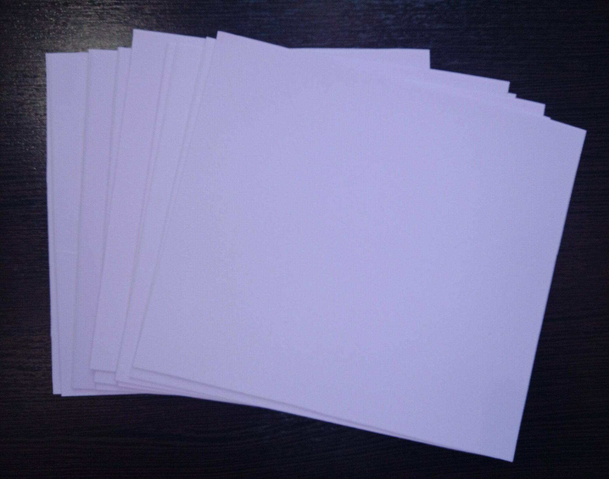 Фоамиран матовый 18,5х19,5, 1 мм, 10 листов, сиреневый