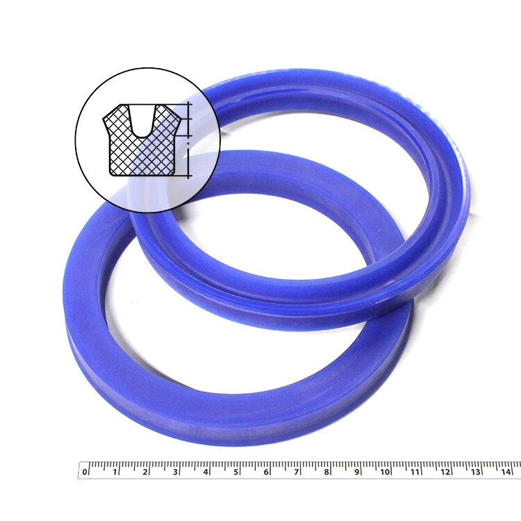 Манжета гидравлическая 95х120х12 (манжета цилиндра 120*95*12) тип UN PU (полиуретан)