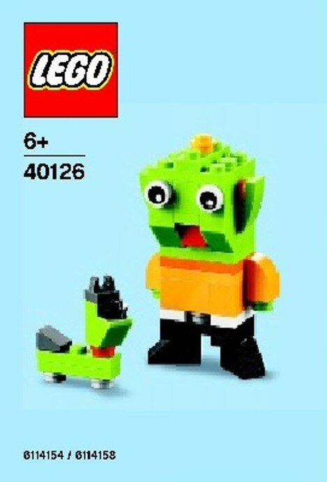 Конструктор LEGO Лего 40126 Инопланетянин
