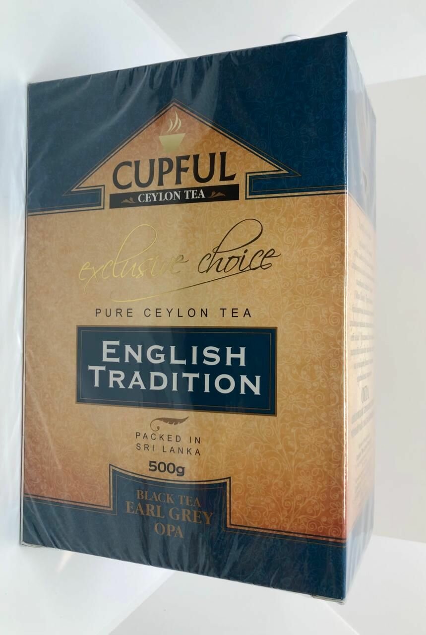 Чай CUPFUL листовой EARL GREY 500 гр.