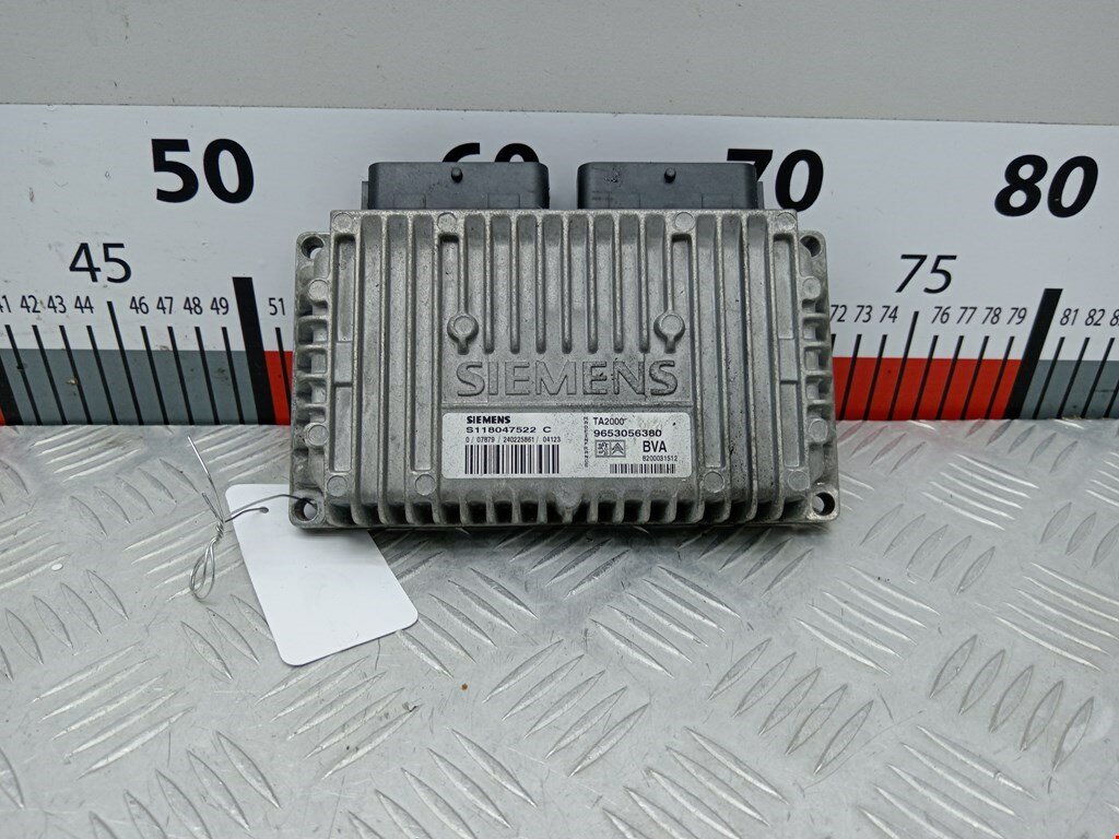 Блок управления двигателем Citroen C5 1 9653056380 арт. 1988047