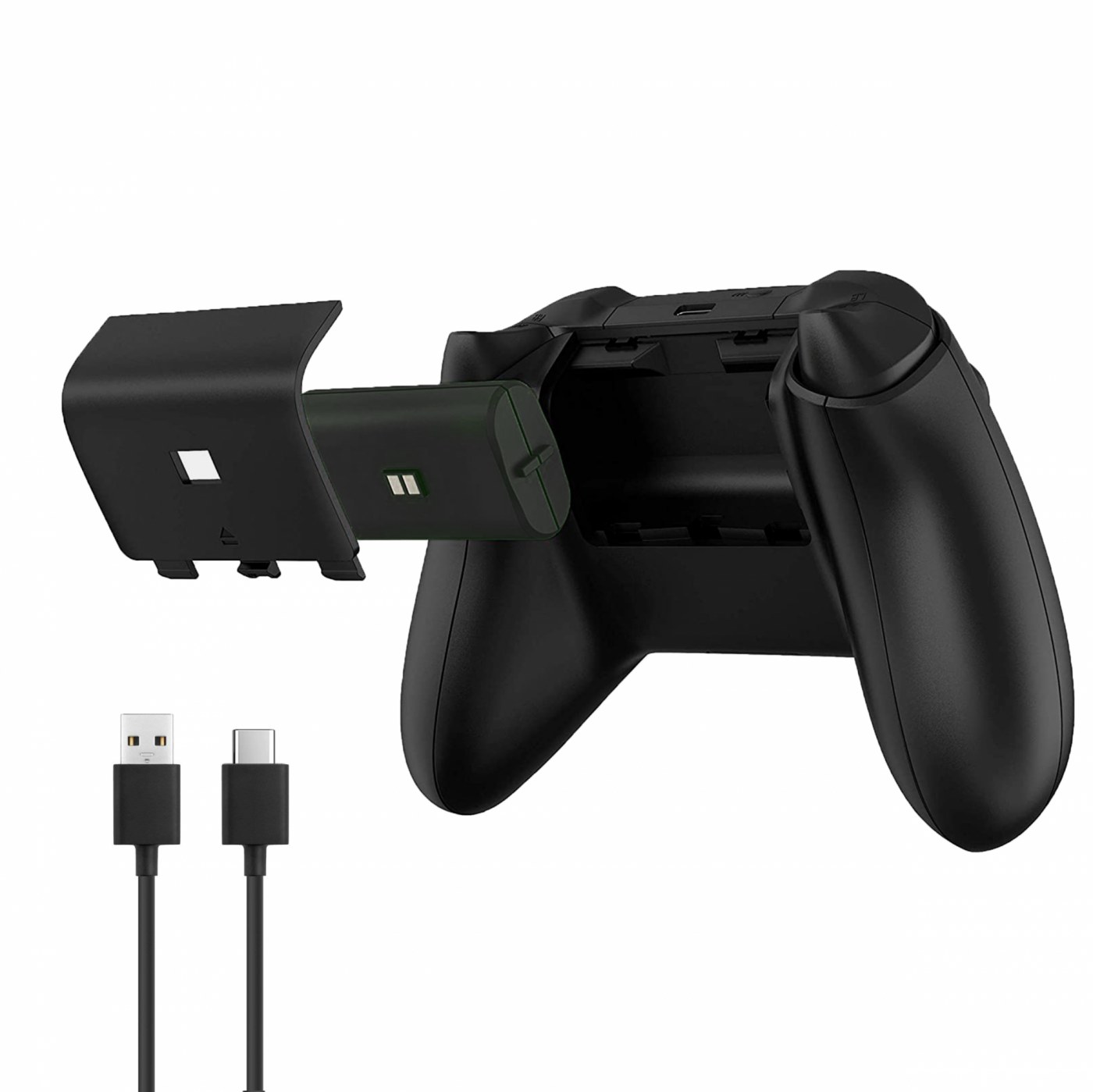 Набор Xbox Series S/X Play & Charge Kit Black 3м\1200mAH (GTcoupe)
