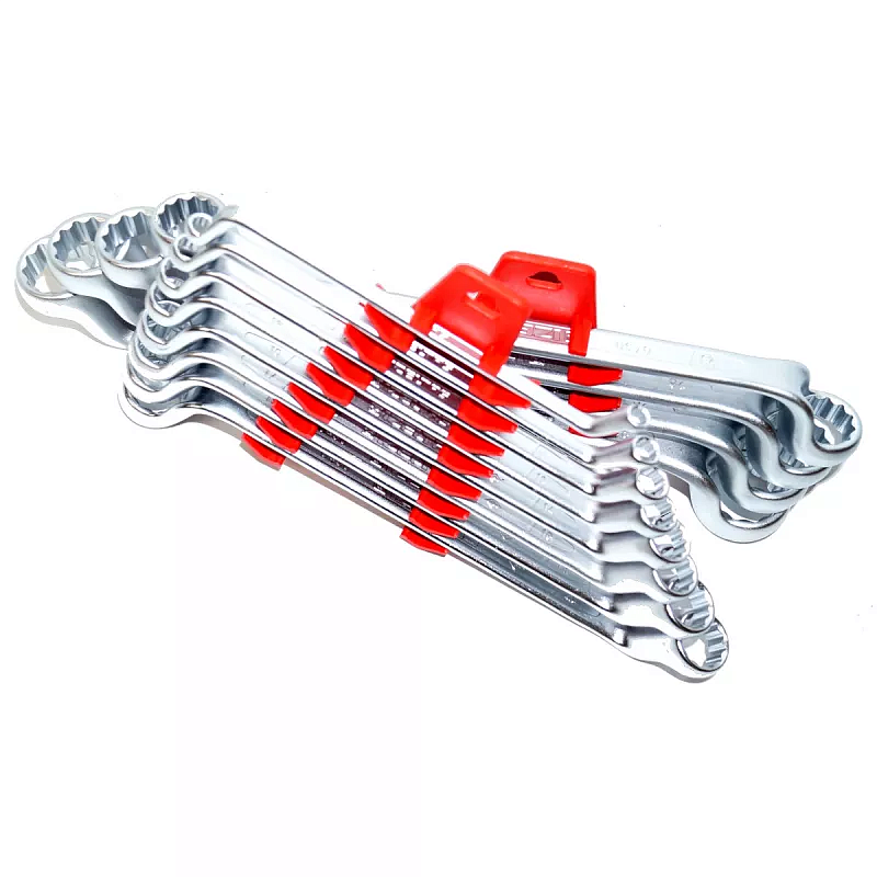 Набор ключей накидных изогнутых дюймовых 1/4"-1 5/16" 12 предметов IZELTAS