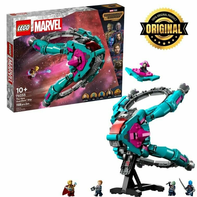 76255 Конструктор LEGO Super Heroes Marvel The New Guardians' Ship Корабль новых Стражей 1108 деталей