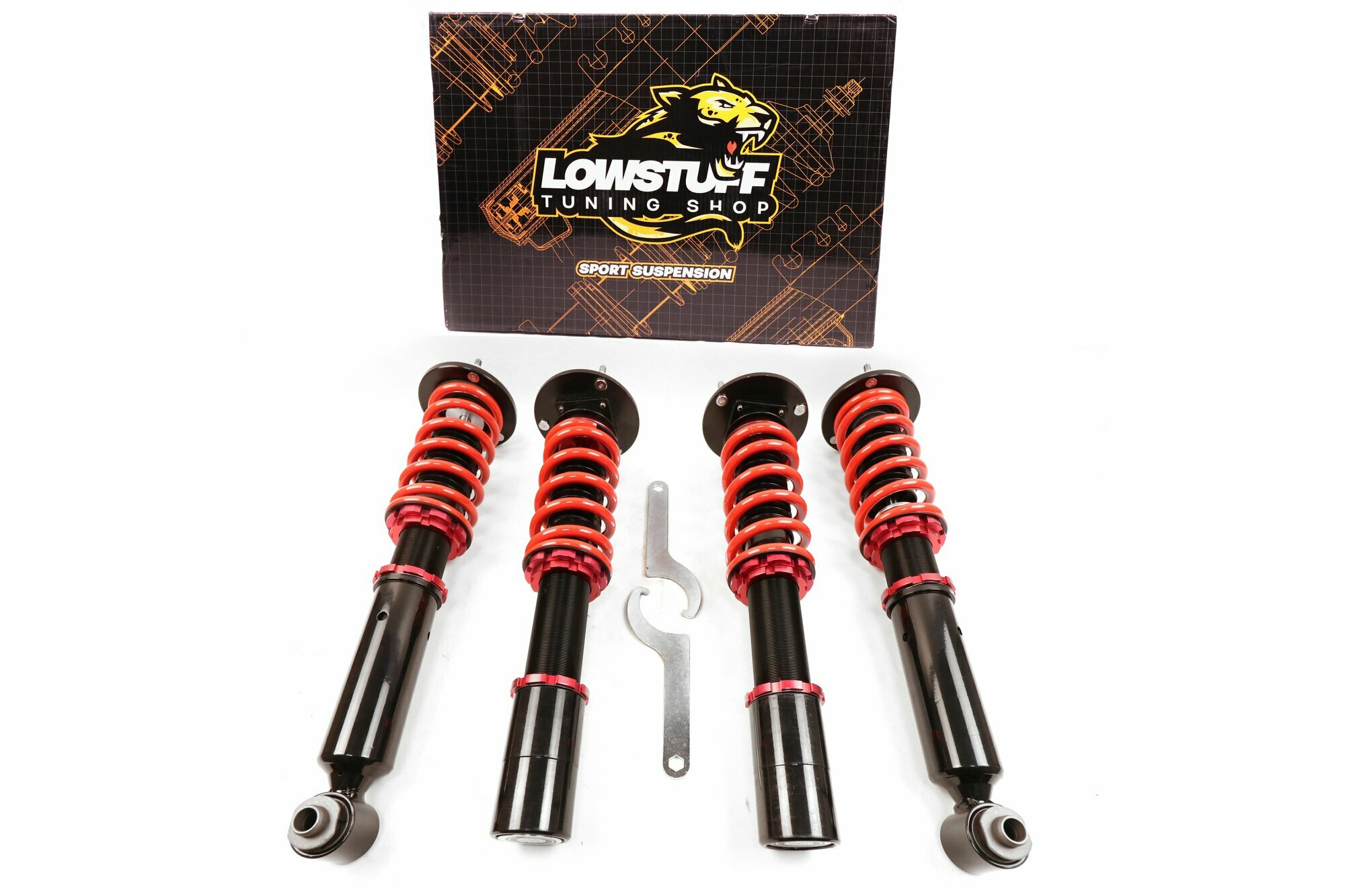 BMW E39 седан винтовая подвеска LOWSTUFF DS фултап койловеры с регулировкой высоты и жесткости DSСBME39