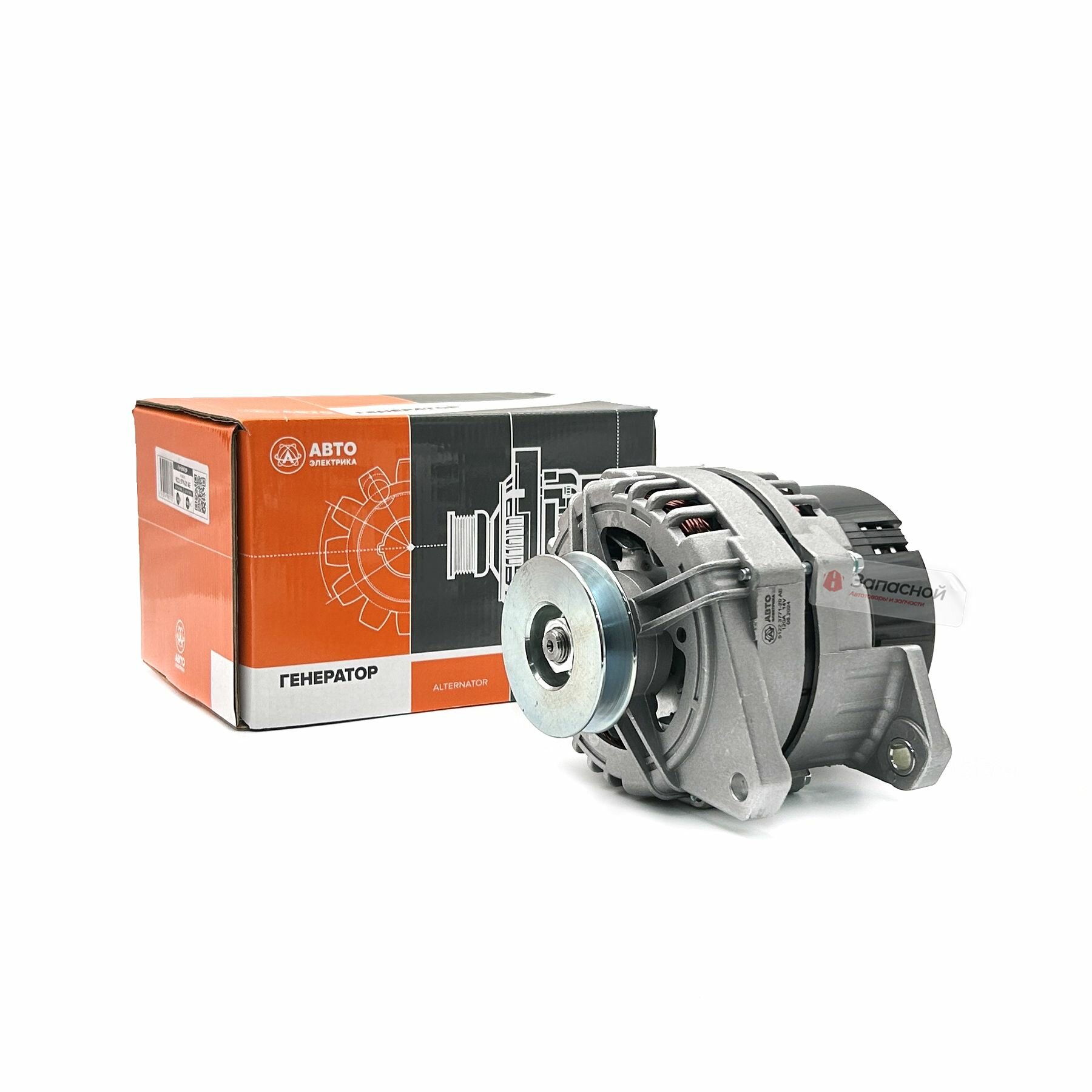 Генератор (шкив 1-ручьевой 13мм, 14В 120А) для а/м Газель 3302 - Автоэлектрика арт. 5122.3771-20 АЕ