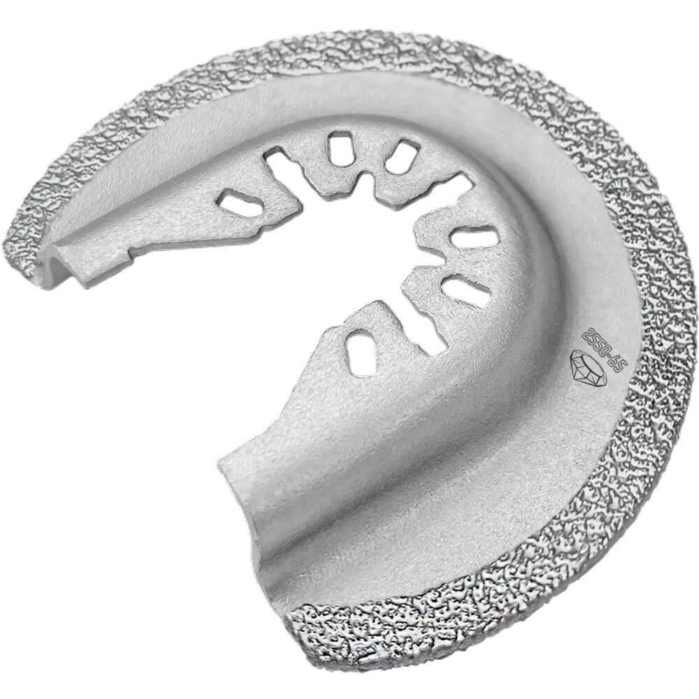 Насадка пильная для реноватора с алмазным напылением, сегментная, быстросъемная 65 мм.