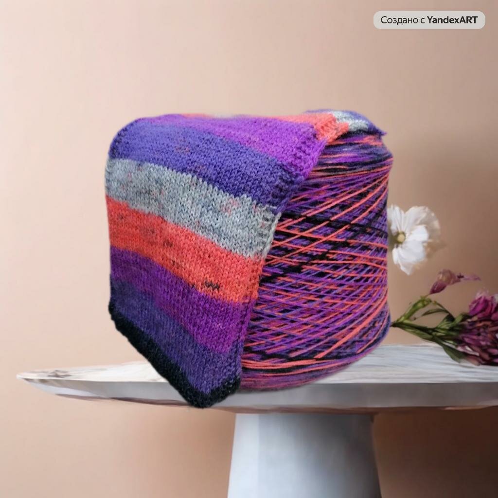 Носочная бобинная пряжа Nako для машинного и ручного вязания