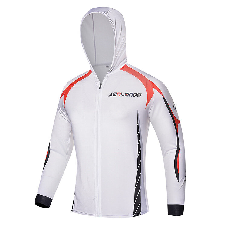 Одежда для рыбалки, мужская, белая, размер M