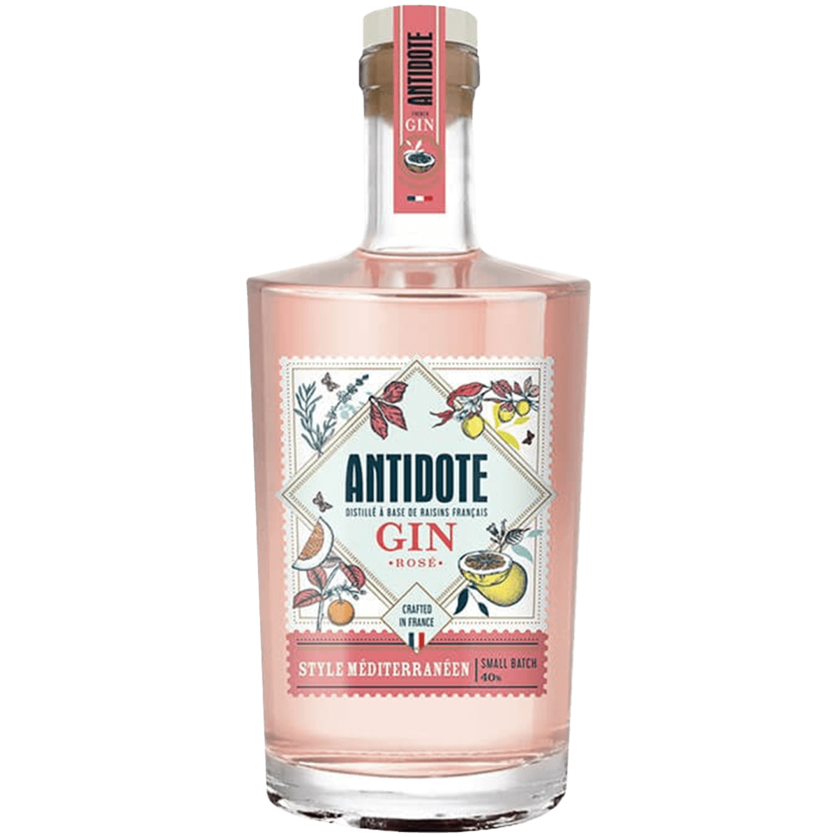 Джин "Antidote" Rose Style Mediterraneen, 0,7 л, 40%, Франция