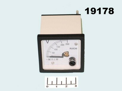 Измерительная головка вольтметр 250V 48*48мм AC