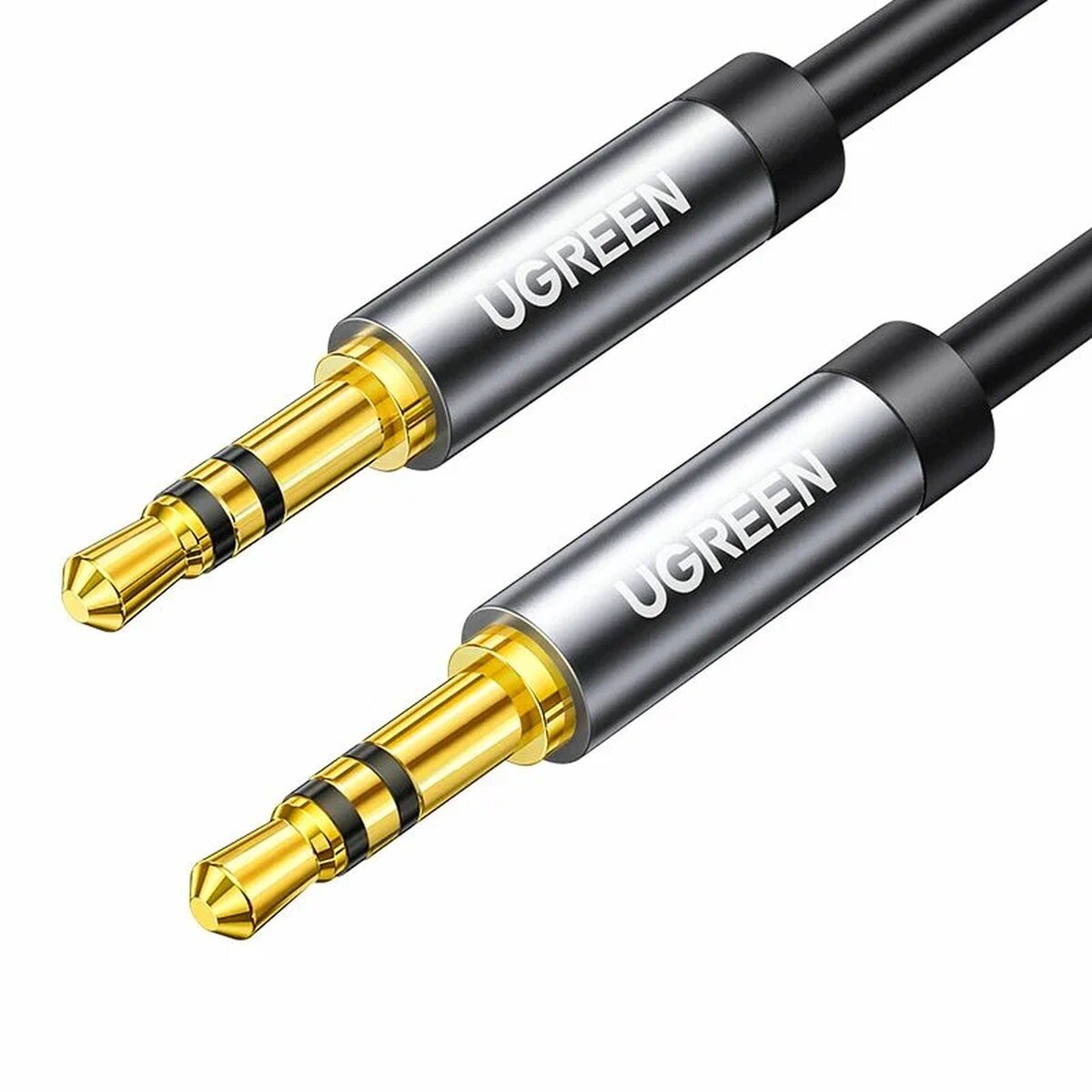 Кабель UGREEN AV119 (10734) 3.5mm Male to 3.5mm Male Cable. Длина: 1,5м. Цвет: черный