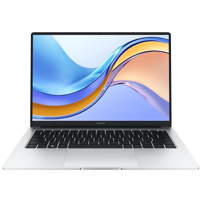 Ноутбук HONOR MagicBook X 14 2023 (Core i5-12450H/14"/1920x1200/16GB/512GB SSD/Intel UHD Graphics/Win 11 Home) 5301AFDA Серебристый