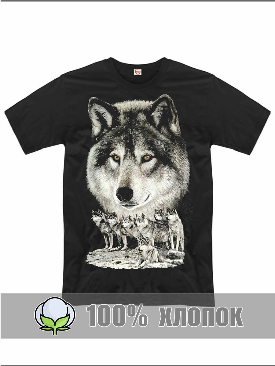 Футболка Волк
