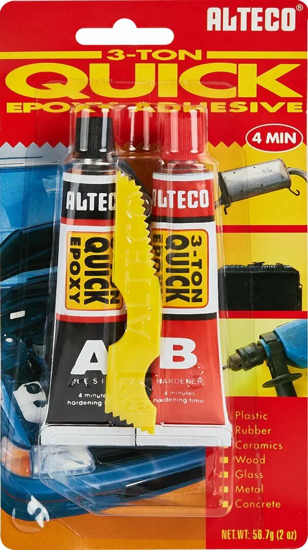 Клей эпоксидный Alteco 3-Ton Quick Epoxy 56.7 г