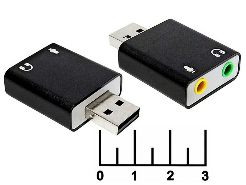Адаптер USB audio (звуковая карта) OT-PCA01