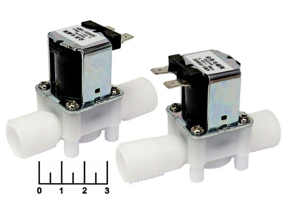Клапан электромагнитный =24V 1/2" 12VA 0.02-0.8Mpa