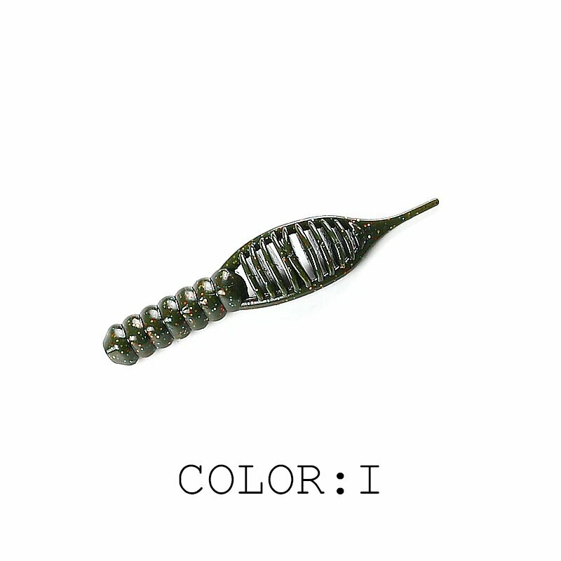 Supercontinent Fanatik Силиконовые Приманки для рыбалки 80мм/8шт, 55мм/15шт. 55mm 15pcs 1.5g, I