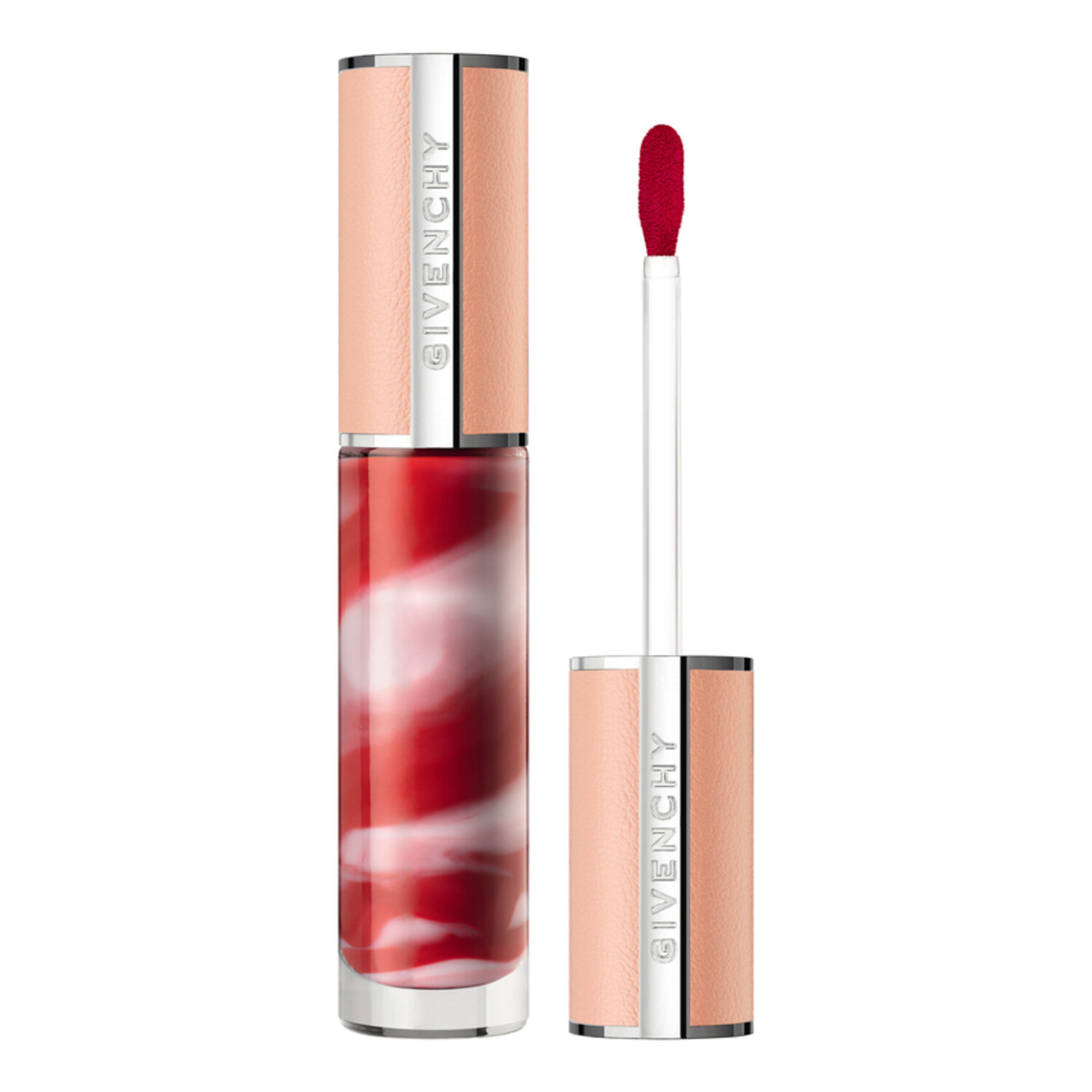 GIVENCHY Rose Perfecto Liquid Balm Жидкий бальзам для губ 37 зернистый красный